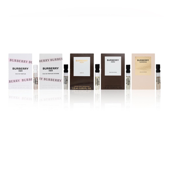 Burberry | Bath & Body | Burberry Fragrance Sample Set | Poshmark